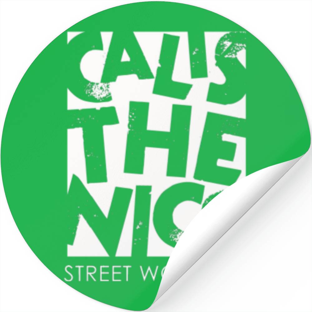 Do Your Calisthenics Street Workout Stickers Designed & Sold By BilaAshraf