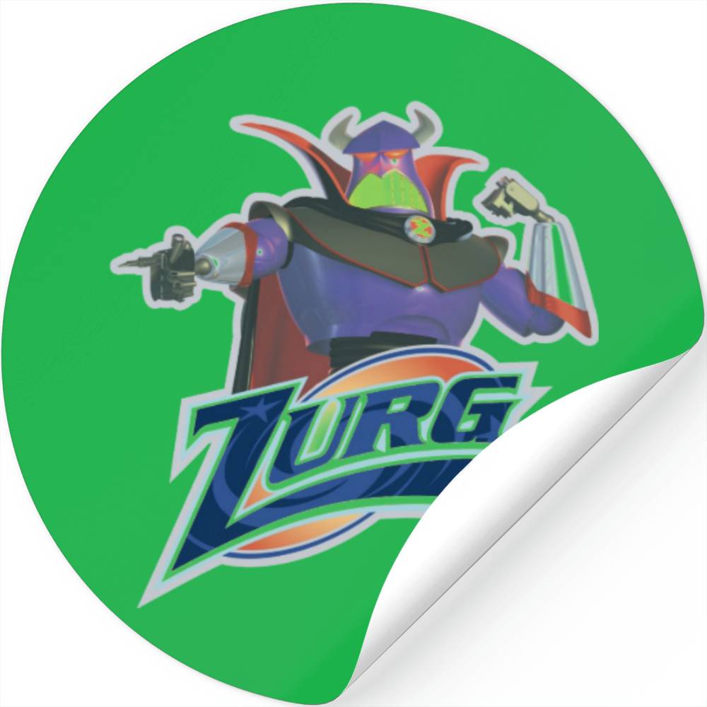 Toy Story Zurg Logo Stickers Designed & Sold By Christopher Lopez