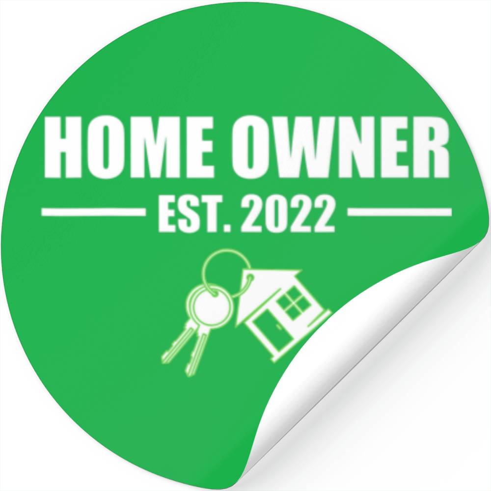 Homeowner 2022 Housewarming New Neighbor Realtor Stickers Designed ...