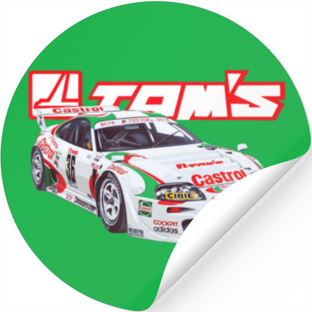 JDM Car MK4 2JZ TURBO A80 RACING CAR Stickers Designed & Sold By Benita