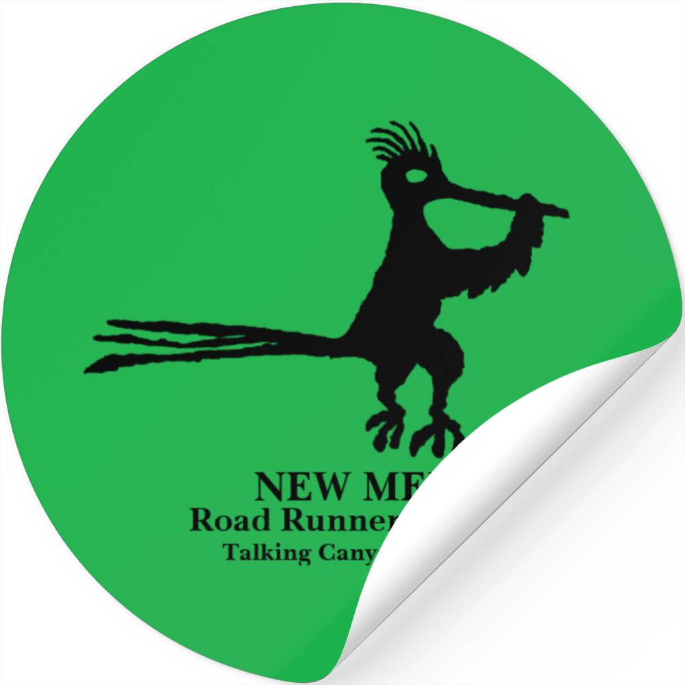 New Mexico Petroglyph Road Runner Stickers Designed & Sold By Anubhav Misra