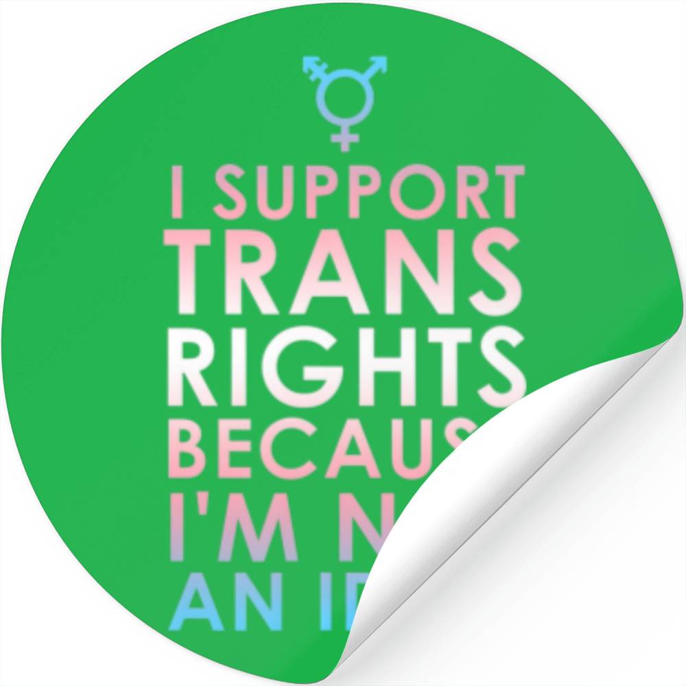 Transgender Ally Trans Pride Flag Support Subtle P Stickers Designed And Sold By Yetunde
