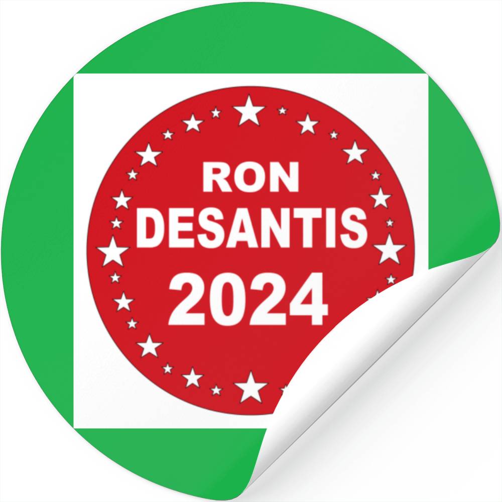 Desantis President 2024 Stickers Designed & Sold By Anette Insolent