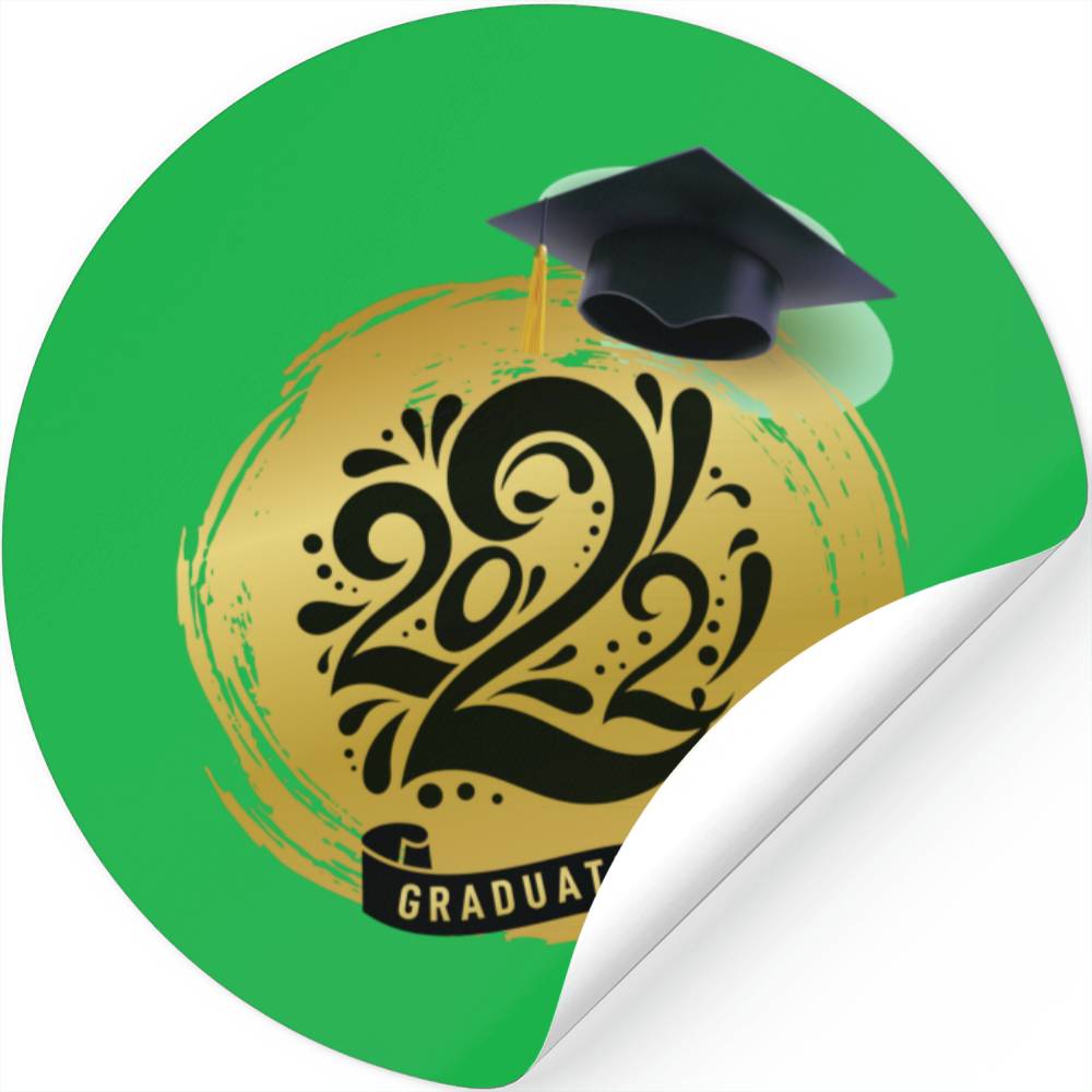 Class Of 2022 Graduation College High School Stickers Designed & Sold ...