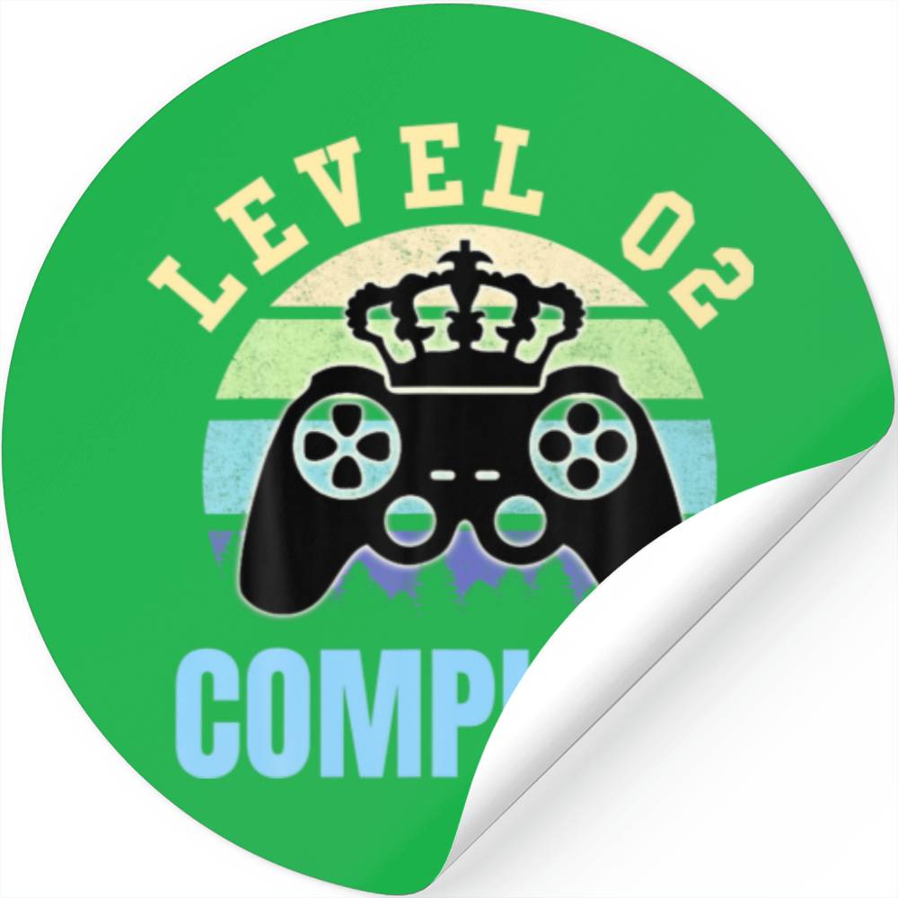 Level 2 Complete Level 3 Loading 2Nd Anniversary V Stickers Designed ...