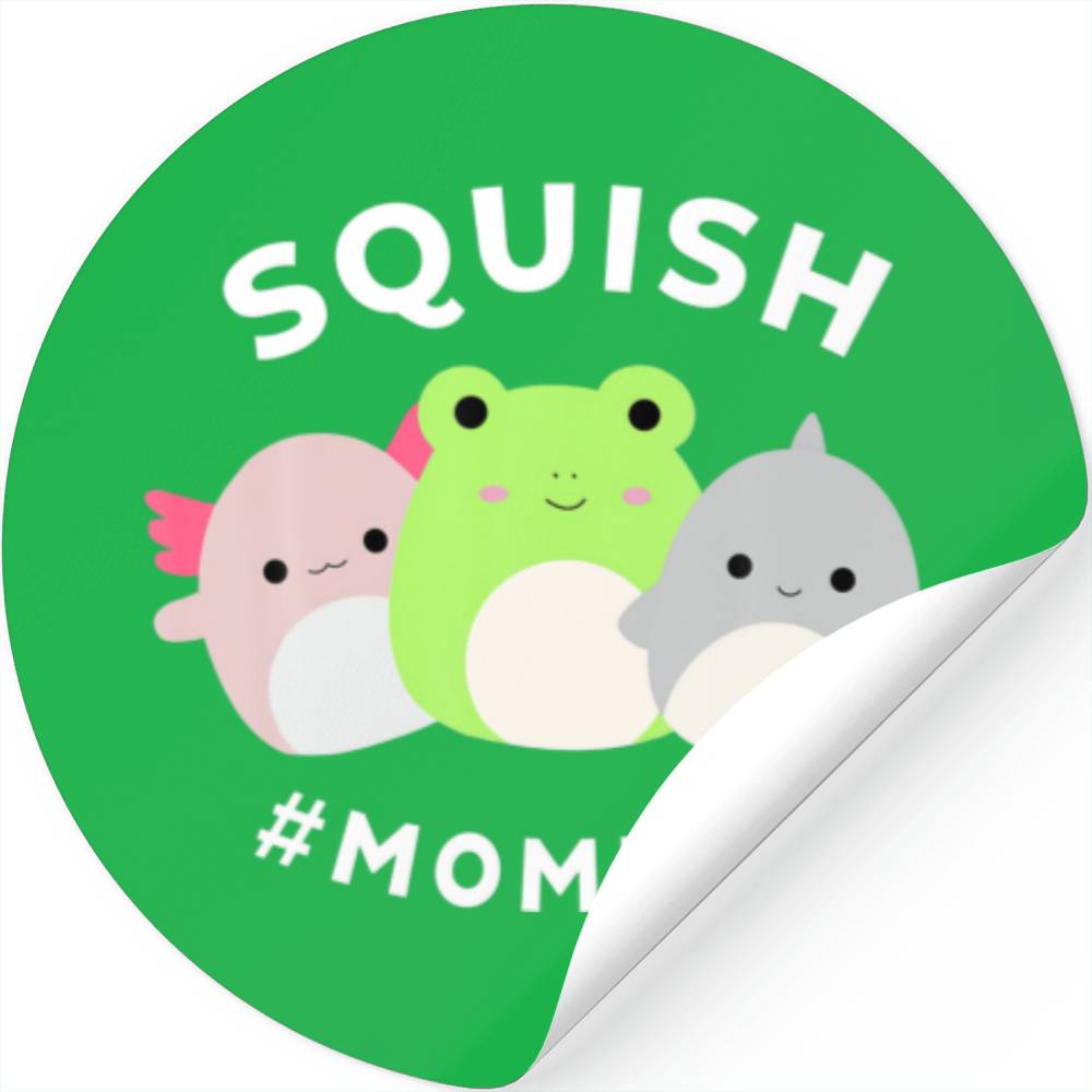 Cute Unicorn Squish Momlife Squishmallow Costume Stickers Designed ...