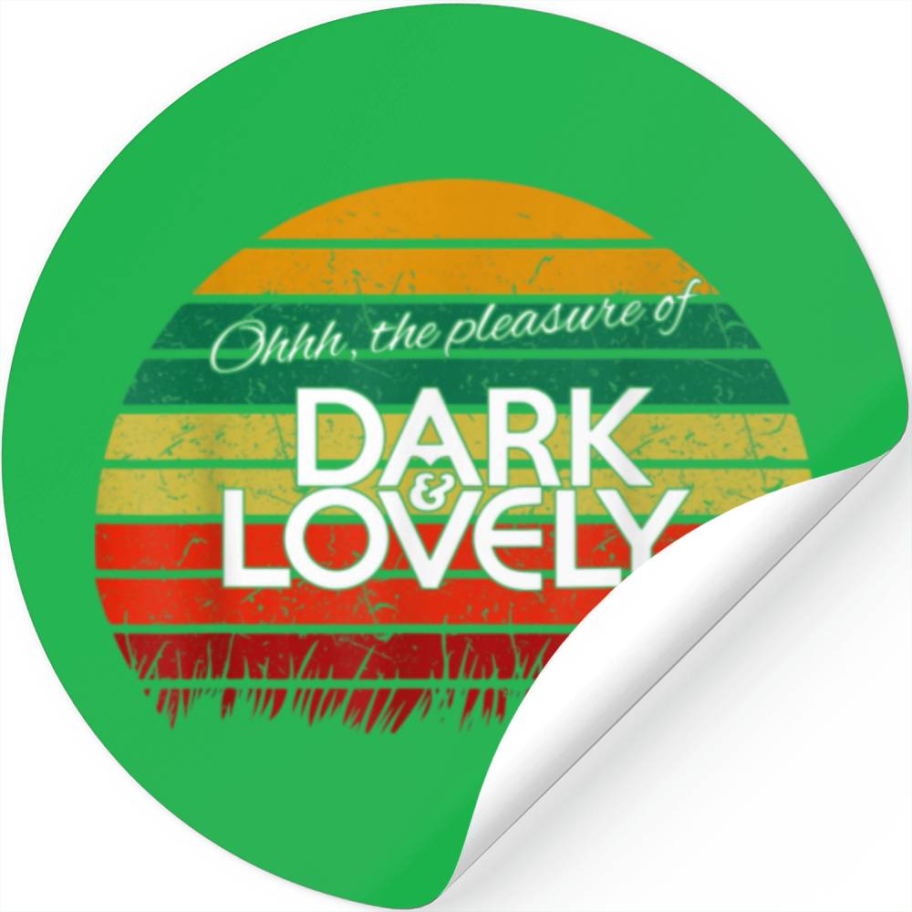 Dark And Lovely Black History Month Proud African Stickers Designed ...