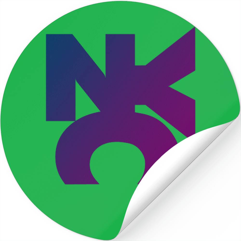 NYC PURPLE LOGO BY HAVIC ACD Stickers Designed & Sold By Thom Slack