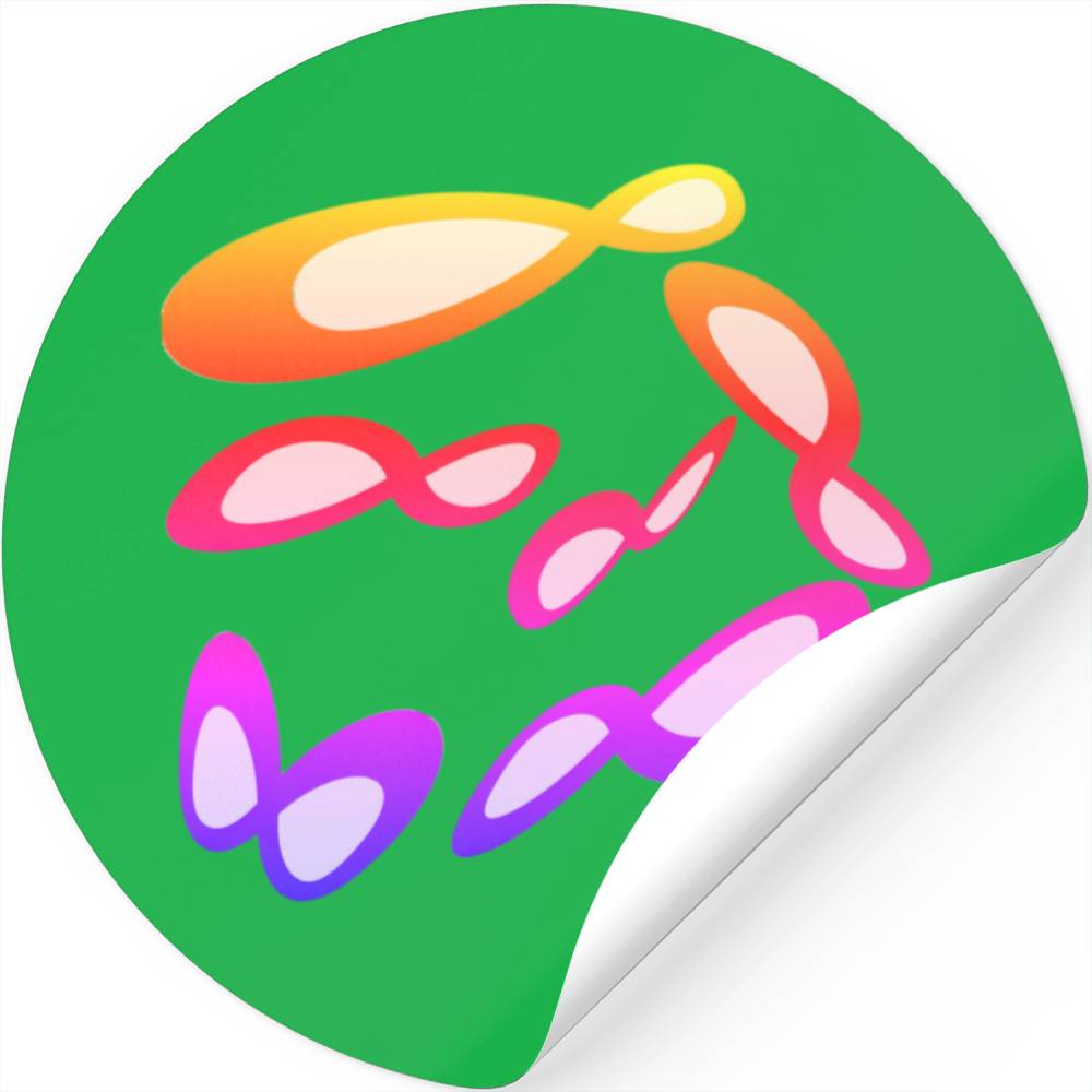 Infinity Symbol Stickers Designed & Sold By Eddie Jones