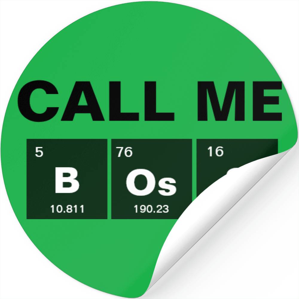 Chemical Periodic Table Of Elements: BOsS Stickers Designed & Sold By ...