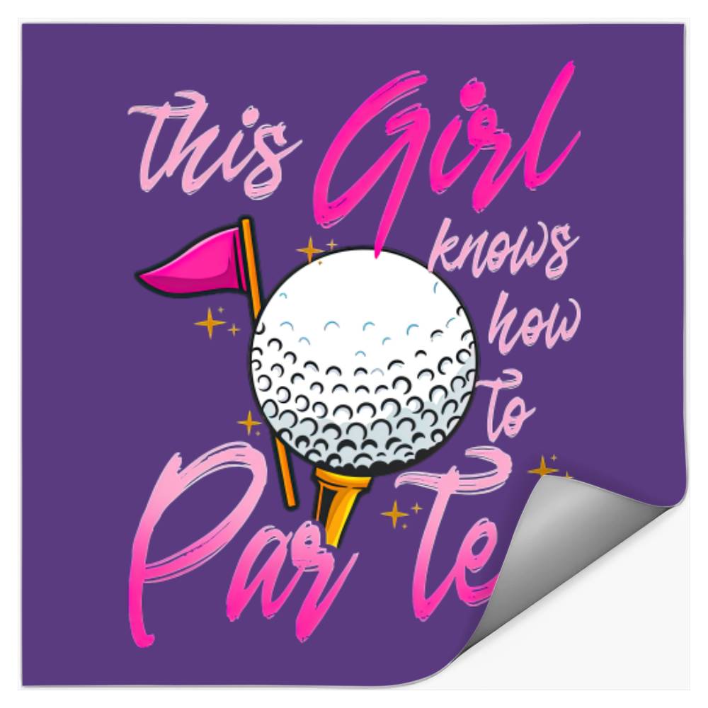 Golf Golfing - Golf - Stickers Designed & Sold By Vamsi Krishna
