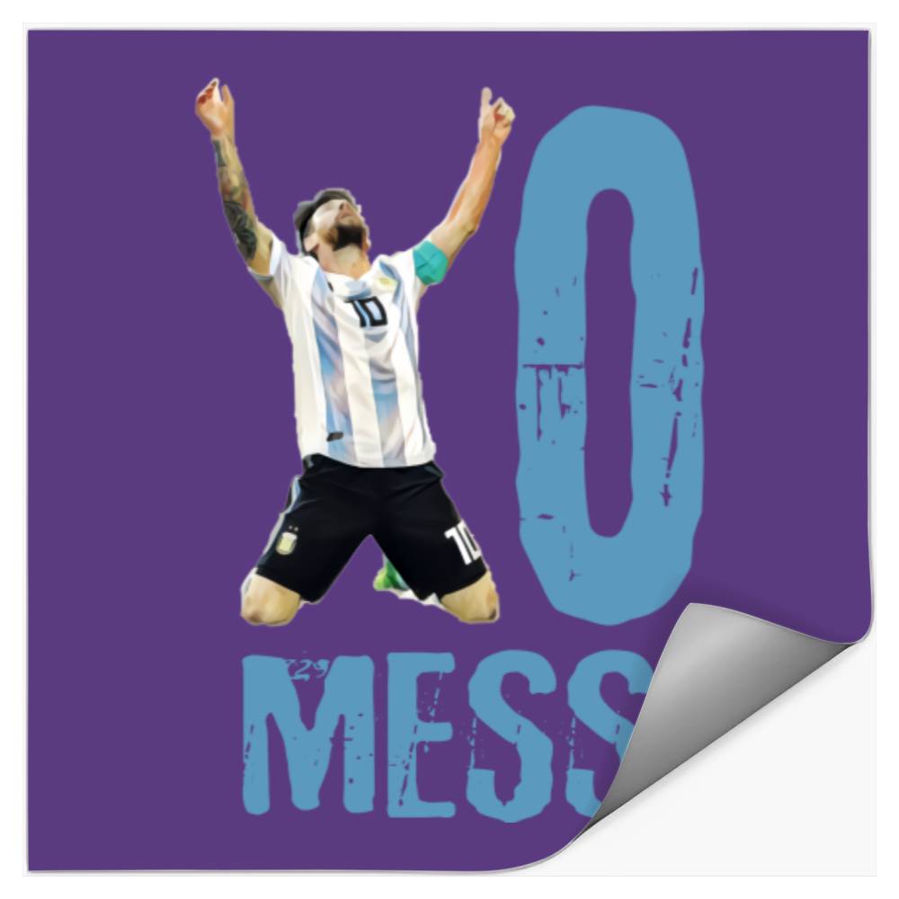Messi 10 - Messi - Stickers Designed & Sold By Ian Morgan