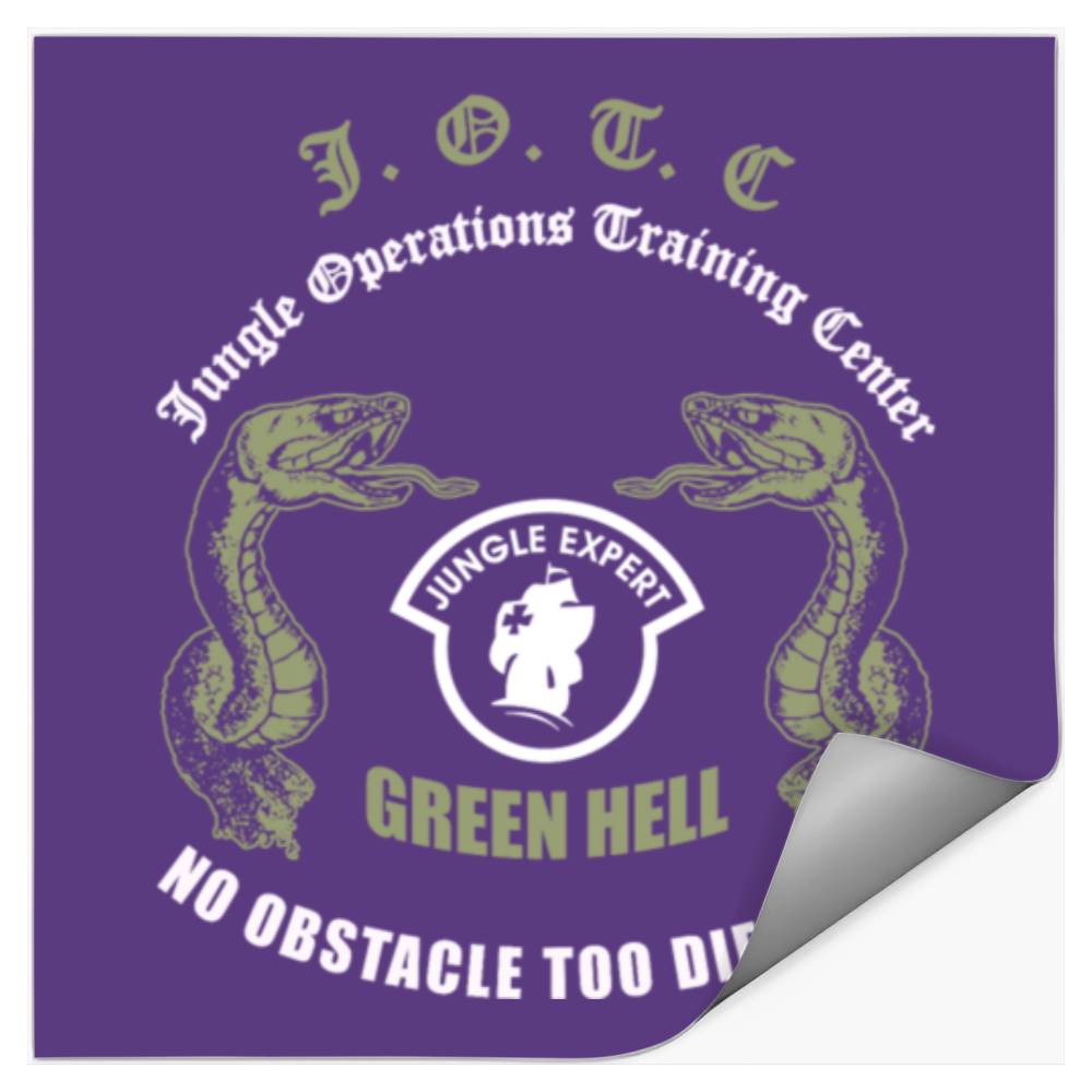 JUNGLE OPERATION TRAINING CENTER Jungle Expert Stickers Designed & Sold ...