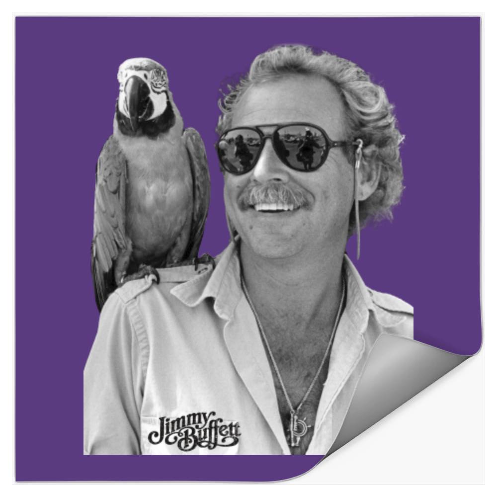 Jimmy Buffett Stickers, RIP Jimmy Buffett Stickers, In Memory Of Jimmy ...