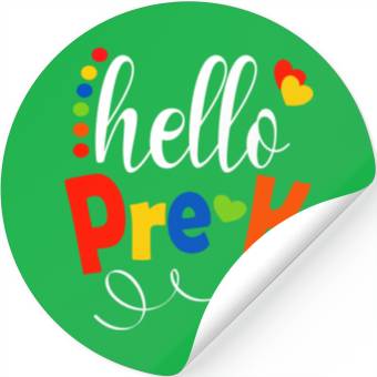 Hello Pre-School Cute 1st Day Of School Back To School - Preschool ...