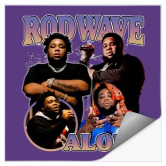 Rod Wave Tour Stickers, Rod Wave Vintage 90s Stickers, Rod Wave Graphic ...