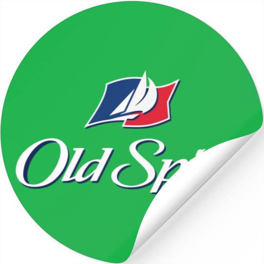 Old Spice Logo Retro 90's Throwback Old School Stickers Designed & Sold ...