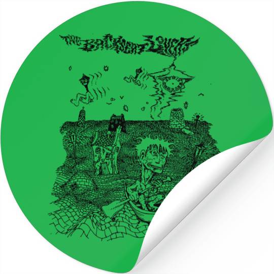 The Backseat Lovers Vintage Stickers, Cool Indie Band Stickers, Rock ...