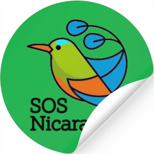 Guardabarranco National Bird Of Nicaragua Stickers Designed & Sold By ...