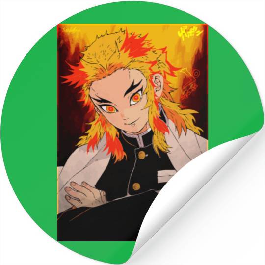 Rengoku Fan Art Designed & Sold By Ekta Kapoor