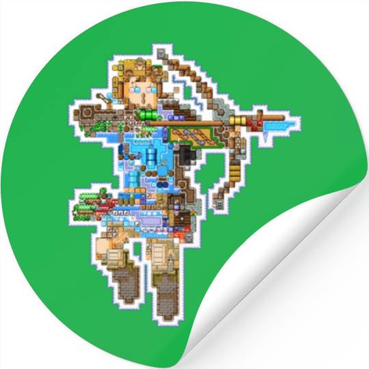 Link BOTW Pixel Art Designed & Sold By Imrul Hasan