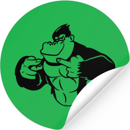 Gorilla Stinkefinger Cool Designed & Sold By Hala_mansur Mansur