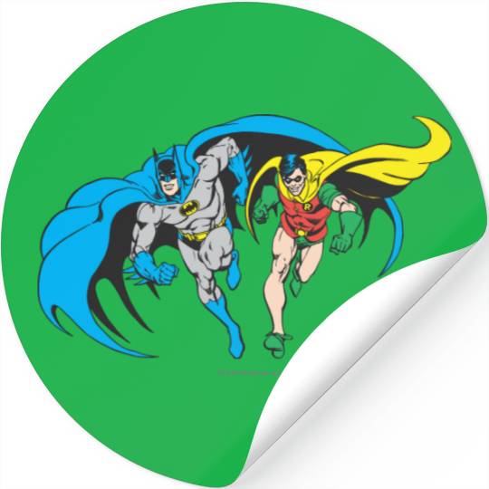 Batman & Robin Stickers Designed & Sold By & Enterprise