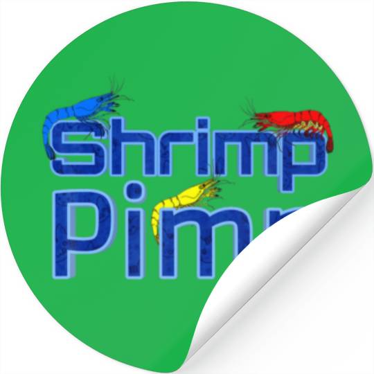Shrimp Pimp Cherry Shrimp Neocaridina Aquarium Gif Stickers Designed ...