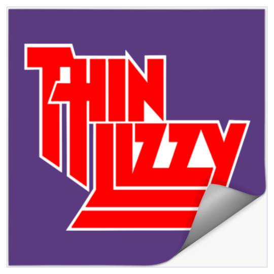 Thin Lizzy Phil Lynott Logo Stickers Designed & Sold By Gaurav Narula