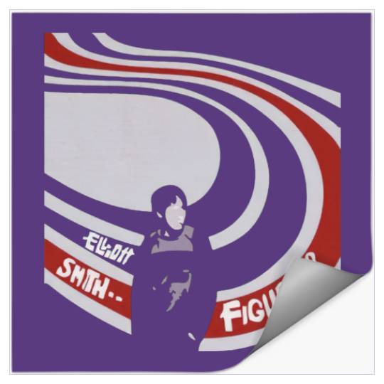 Elliott Smith Figure 8 Bigger Classic Stickers Designed & Sold By ...