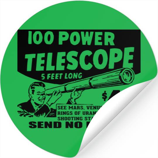 Retro Telescope Advertisement