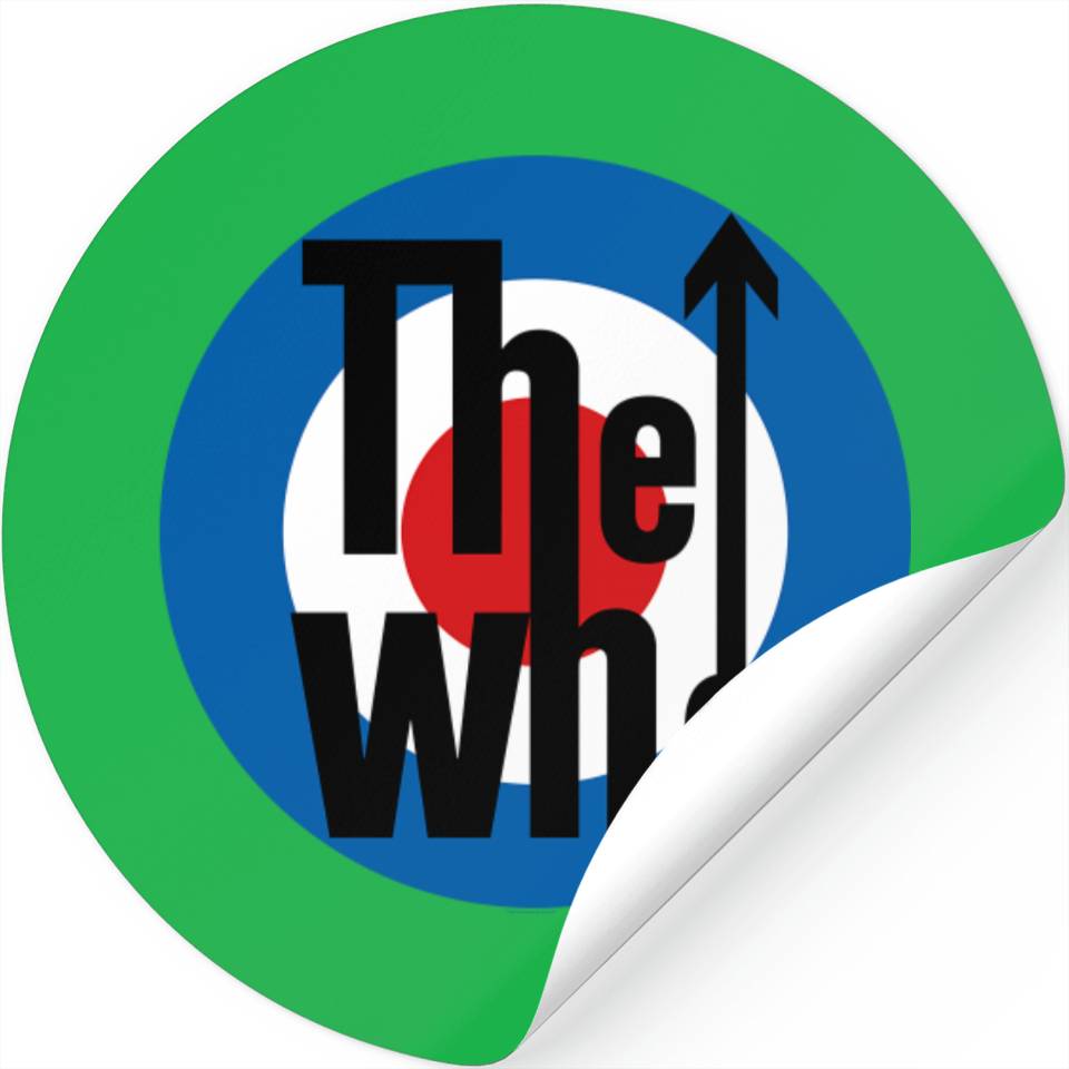 The Who Official Classic Target Logo Sticker Designed & Sold By Cammie ...
