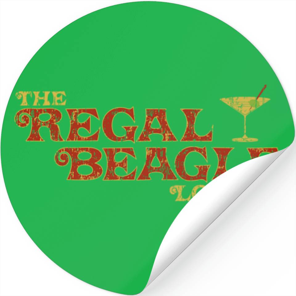 The Regal Beagle Lounge 1977 - Regal Beagle - Sticker Designed & Sold ...