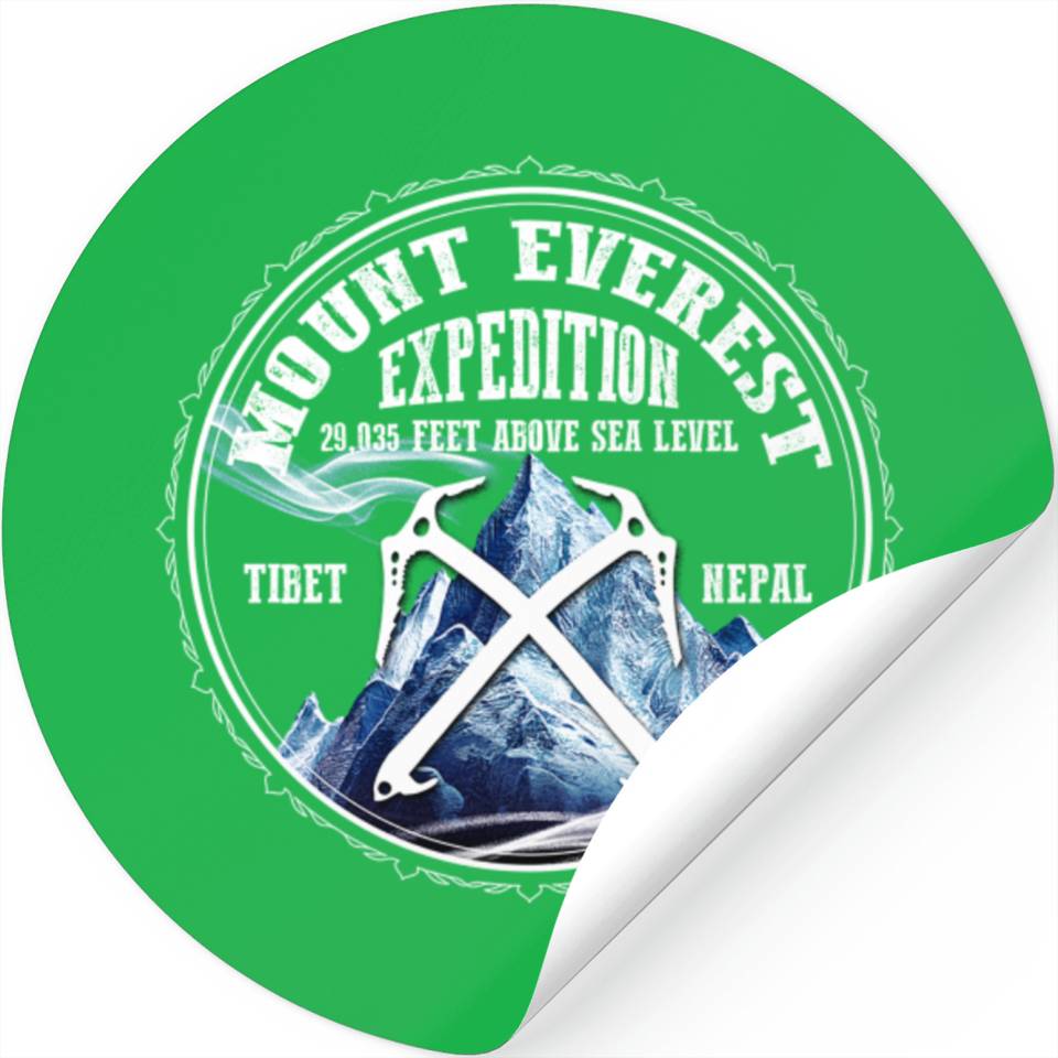 The Official Mount Everest Expedition Mt Everest Sticker Designed ...