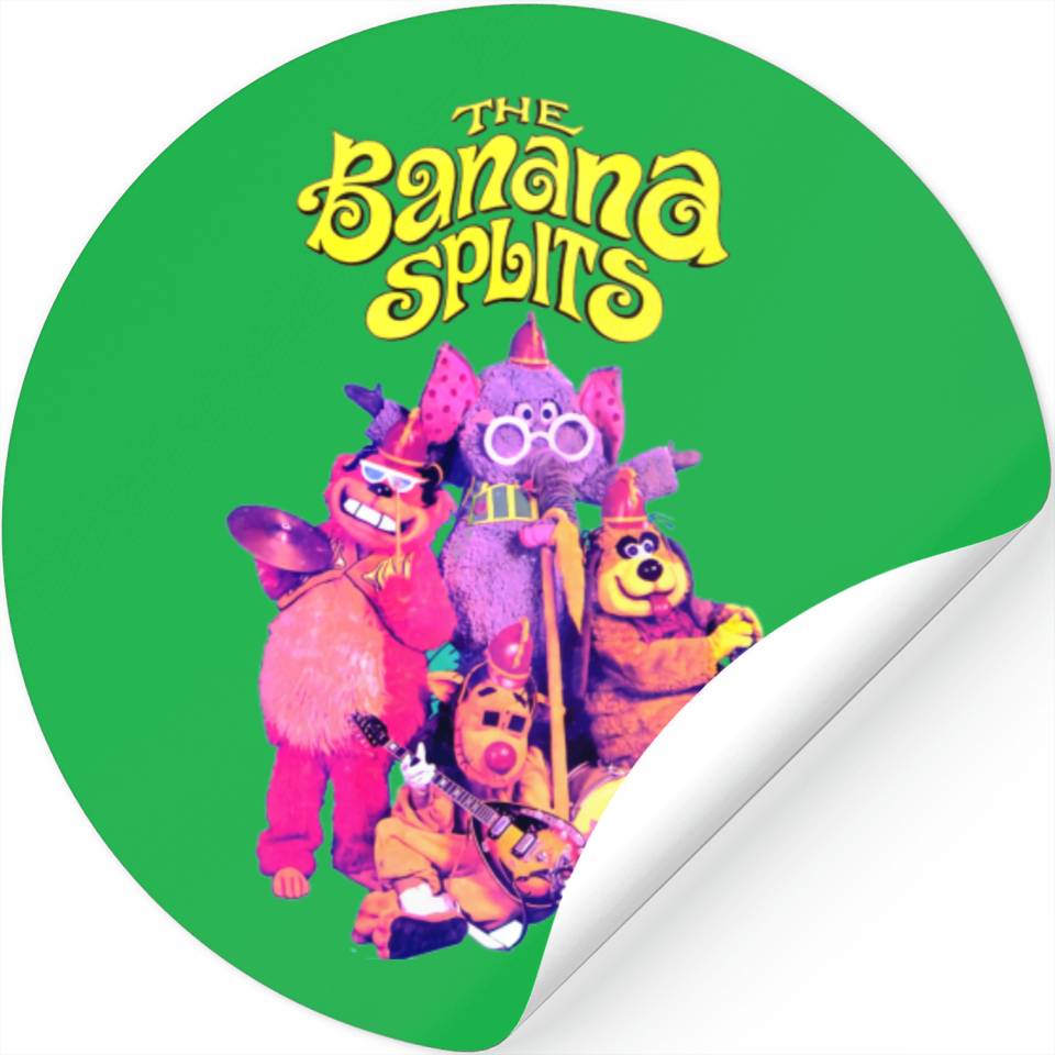 The Banana Splits - The Banana Splits - Stickers Designed & Sold By Guy ...