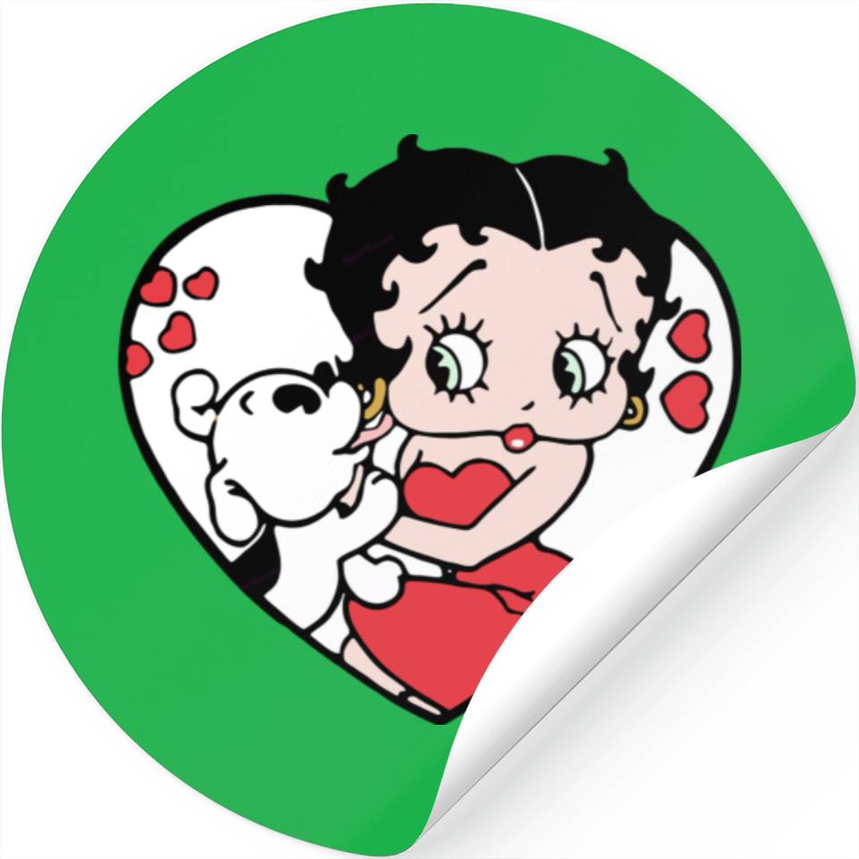 Betty Boop - Betty Boops - Stickers Designed & Sold By Dmitry Plotnikov