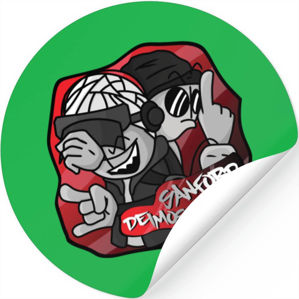 Fnf Madness Combat Deimos And Sanford Graffiti - Deimos And Sanford ...