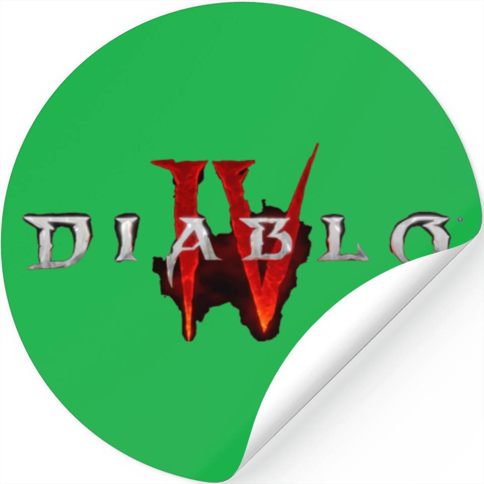Diablo 4 - Diablo 4 - Stickers Designed & Sold By Glenn Campbell