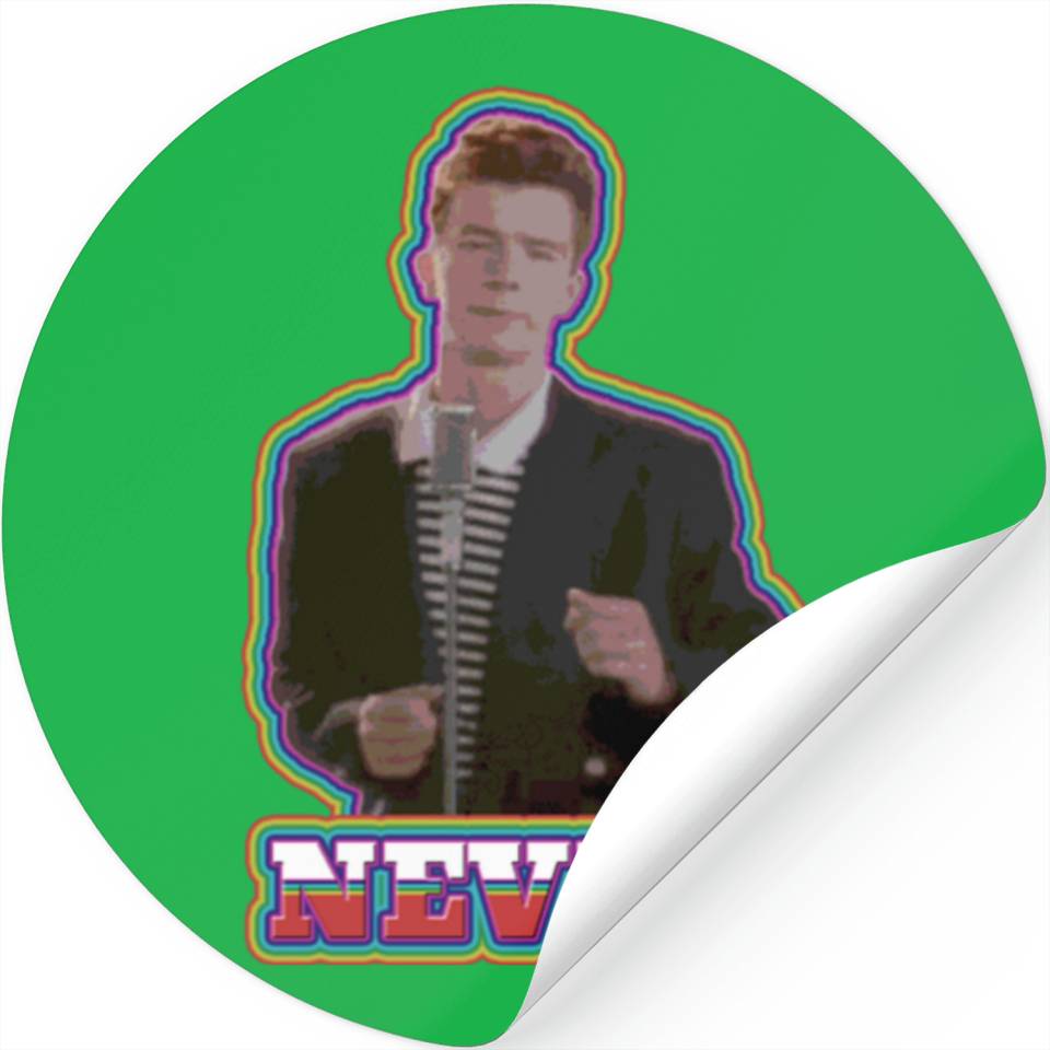 Rick Astley - Never - Rick Astley - Stickers | 61% OFF Today Sale ...