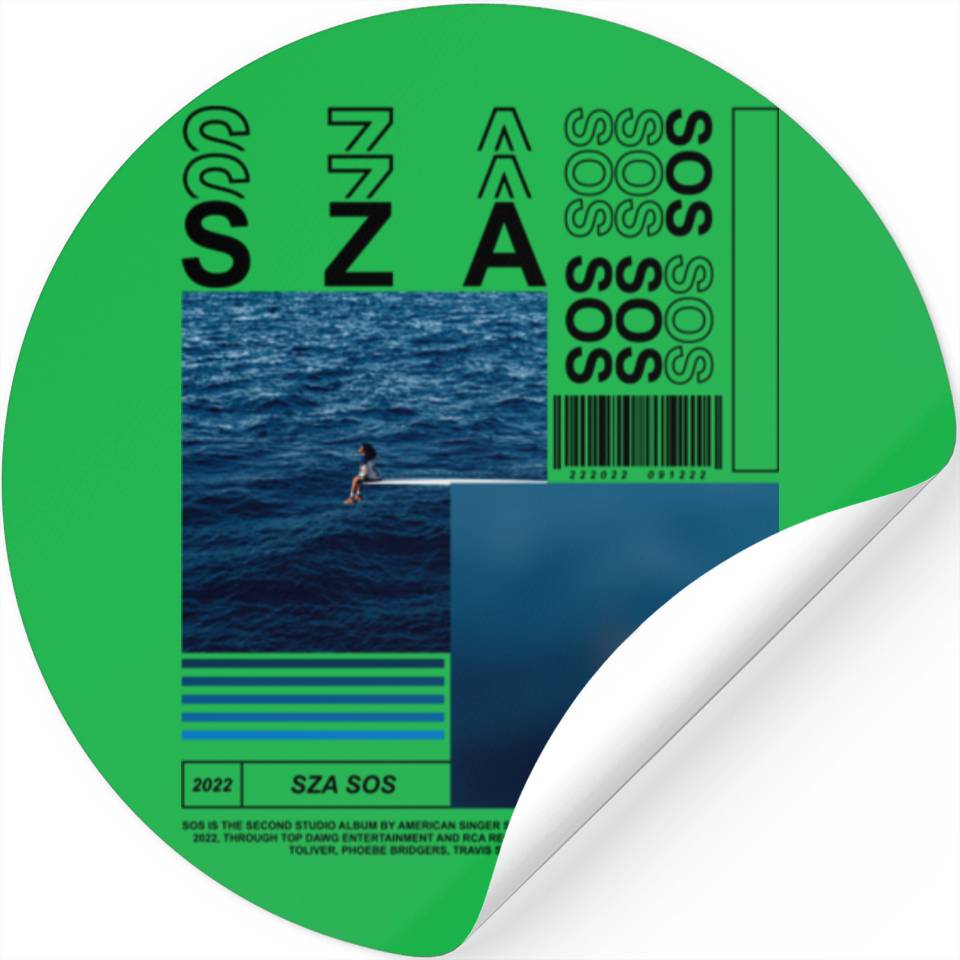 SZA - SOS | SZA | SZA Album - Sza - Stickers Designed & Sold By Perfidy ...