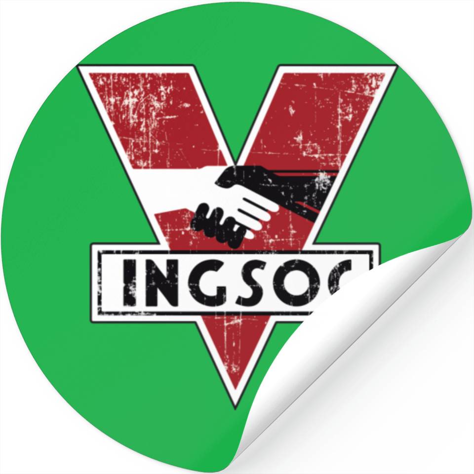 INGSOC Stickers Designed & Sold By Chris Boyle