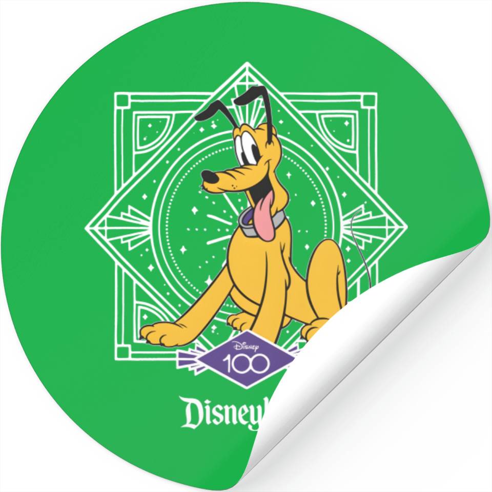 Pluto Dog Disney 100 Years Of Wonder Stickers / Disney100 Stickers ...