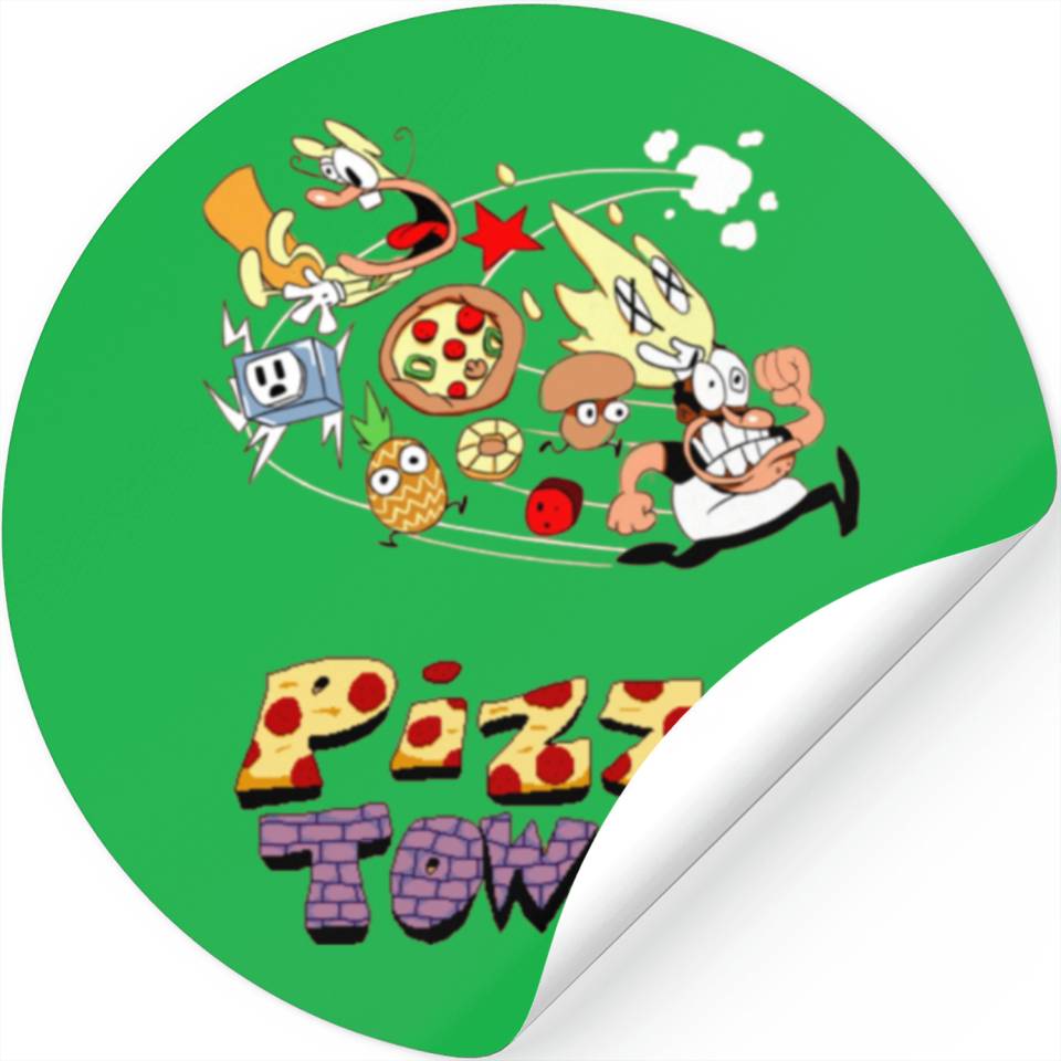 Pizza Tower Peppino Trans | Essential Stickers Designed & Sold By Jessi ...