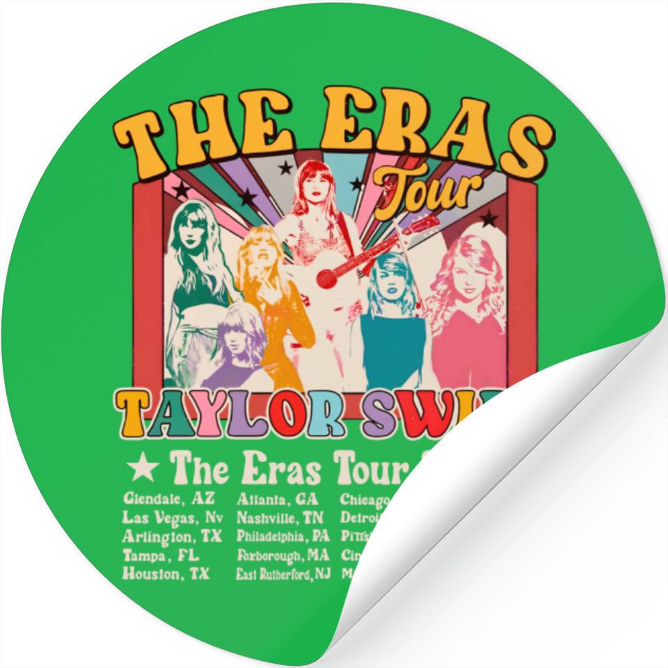 The Eras Tour Stickers, Taylor Version Eras Tour Stickers, Taylor ...