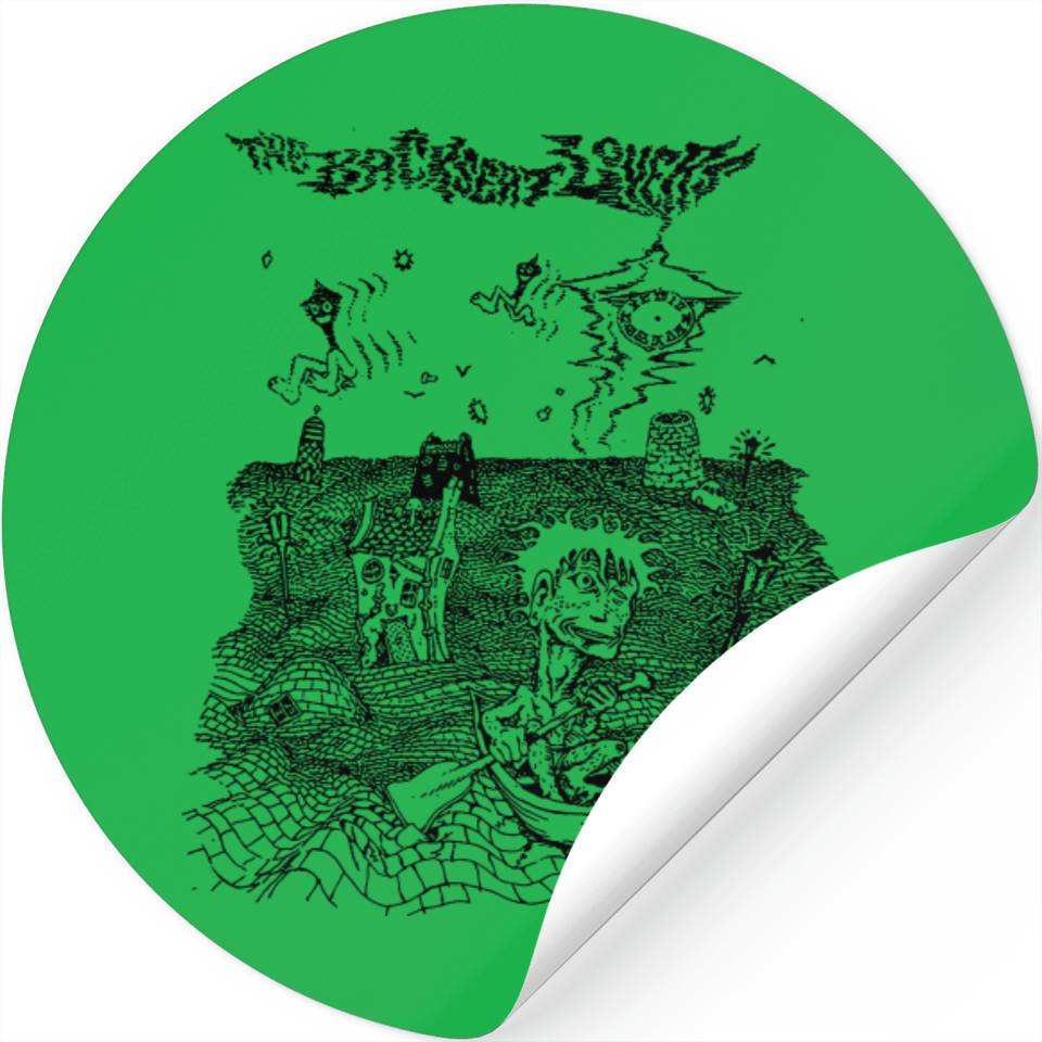 The Backseat Lovers Vintage Stickers, Cool Indie Band Stickers, Rock ...