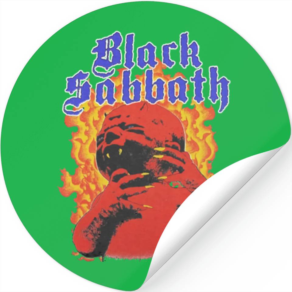 Black Sabbath 1983 Born Again Tour Stickers Designed & Sold By John ...