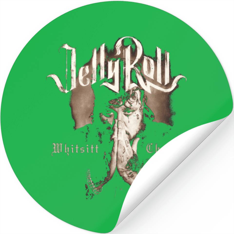 Jelly Roll Whitsitt Chapel Stickers, Jelly Roll Stickers, Jelly Roll ...