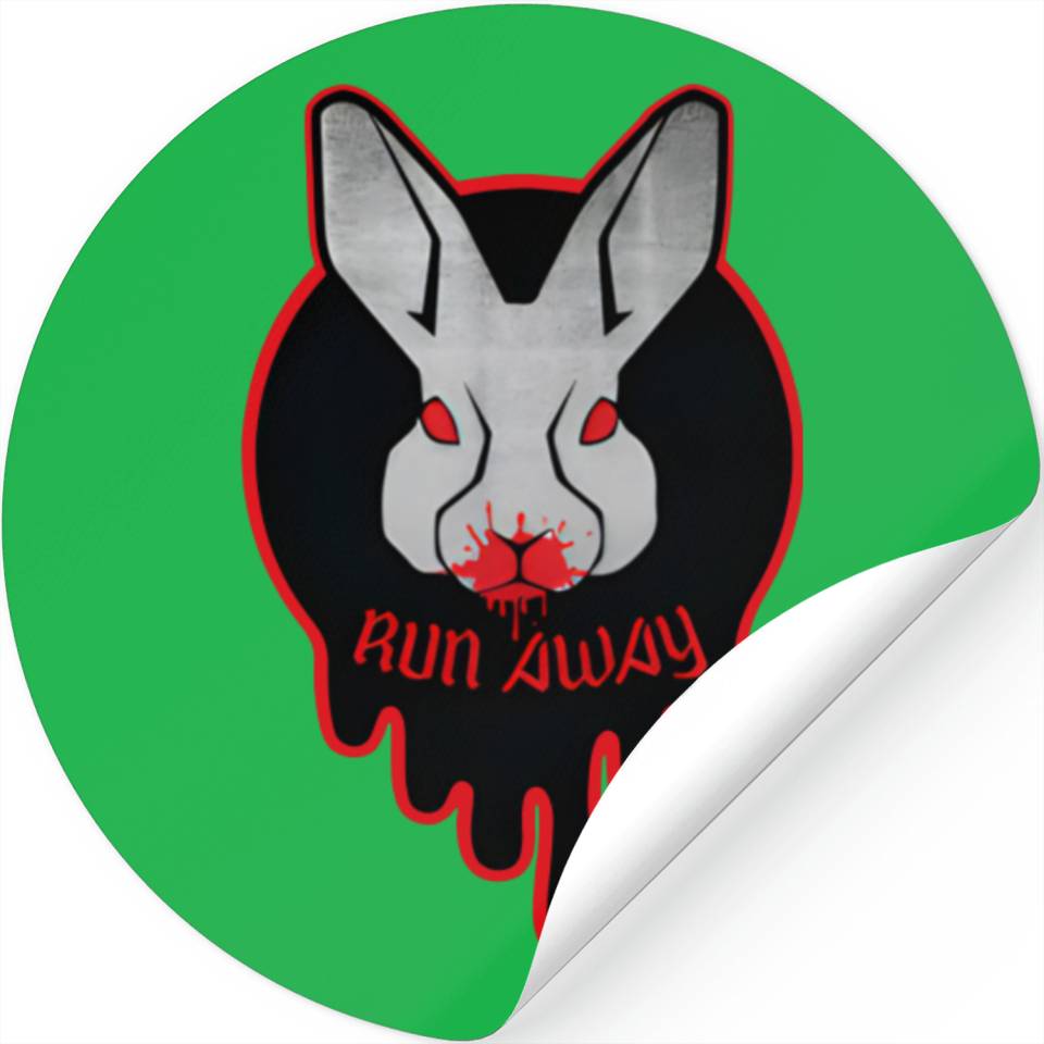 Run Away - Monty Python And The Holy Grail - Stickers Designed & Sold ...