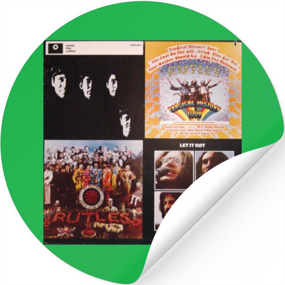 The Rutles Stickers Designed & Sold By Kifelife