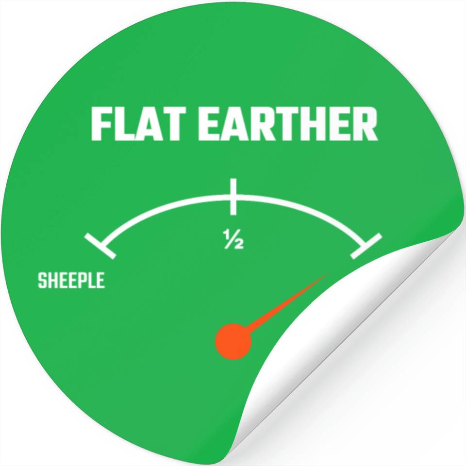 Flat Earther O Meter Designed & Sold By Alejandra